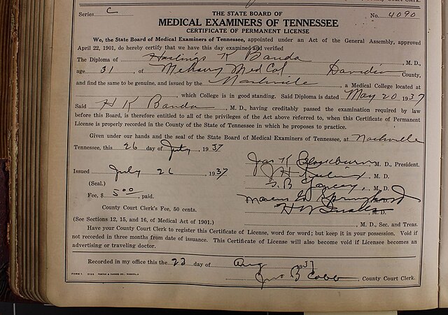 Hastings Banda – the odd man out in Southern Africa – Australia and the ...